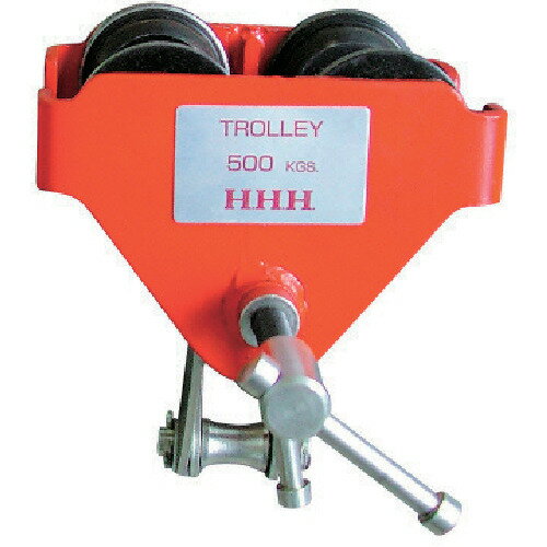 オレンジブック トラスコ中山　TRUSCOHHH ビームトロリー 1t 〔品番:BT10〕[ 注番:8087380]特長●車輪間隔を連続的に調整できますので定型外のH型鋼に取り付けできます。●取り付けが簡単です。用途●工場、倉庫など仕様●定...