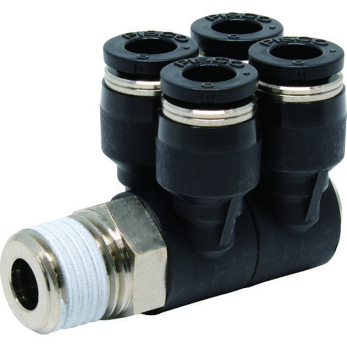 オレンジブック トラスコ中山　TRUSCOPISCO チューブフィッティング ダブルブランチエイチューブ6ネジ02 〔品番:PAW602〕[ 注番:8095326]特長●機種を豊富に取り揃え、あらゆる空気圧配管に対応します。●機種により取付...