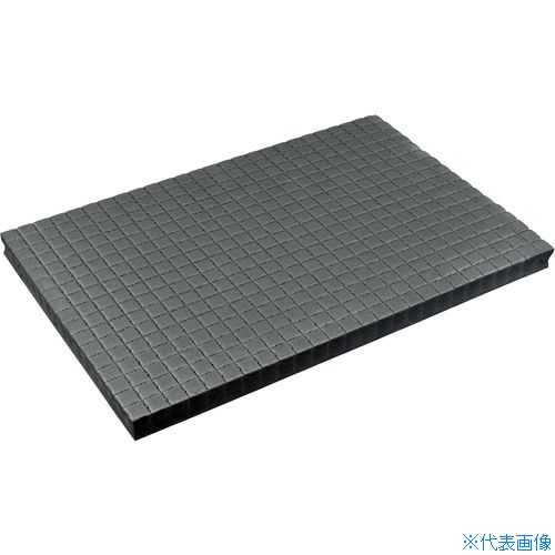 オレンジブック トラスコ中山　TRUSCOHOZAN 緩衝ウレタン インシュレータ 〔品番:B87〕[ 注番:8107054]特長●B-530純正部品です。●ウレタン製でケースに合わせて加工して使用できます。●20ミリピッチで切れ目を入れて...