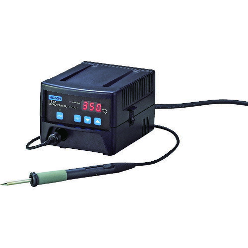 オレンジブック トラスコ中山　TRUSCOHOZAN 温調式ハンダゴテ 80W HS−51 〔品番:HS51〕[ 注番:8107528]特長●温度管理をバックアップする暗証番号式による温度固定方式を採用しています。●スリープ機能、オートパワ...