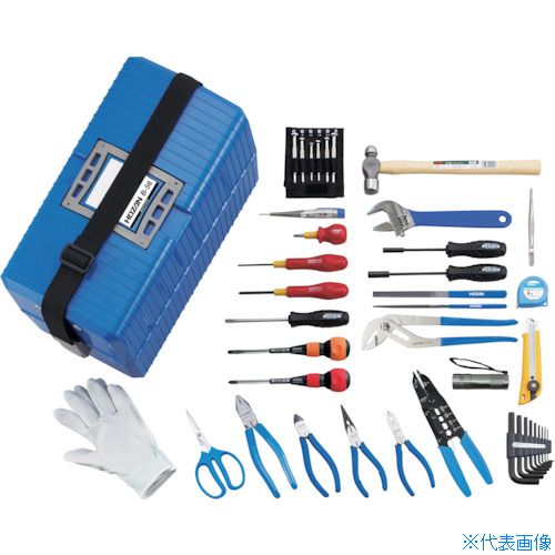 オレンジブック トラスコ中山　TRUSCOHOZAN 工具セット S−351 〔品番:S351〕[ 注番:8107667]特長●VVFストリッパー P-958、ネジプライヤーを入組した電設工具セットです。●ケースには、耐久性に優れたB-56...