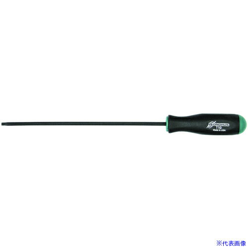 オレンジブック トラスコ中山　TRUSCOBONDHUS トルクスエクストラロングドライバー T10 No.34510 〔品番:TS10〕[ 注番:8108671]特長●グリップは人間工学により握りやすく設計されており、小さな力で最大のトル...