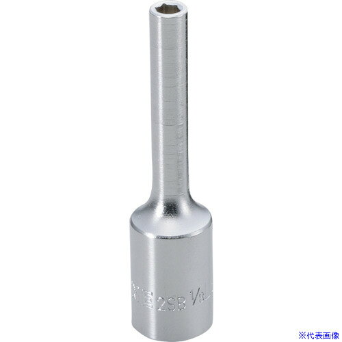 オレンジブック トラスコ中山　TRUSCOTONE ディープソケット 対辺寸法1/4インチ 〔品番:2SB08L〕[ 注番:8109627]特長●ボルトが突出したナットを回すのに最適です。●深い箇所のナットにも最適です。用途●ボルト・ナット...