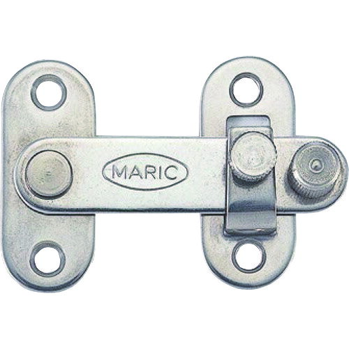 オレンジブック トラスコ中山　TRUSCOMK マリック ST締付打掛 120mm 〔品番:S480120〕[ 注番:8110847]特長●ステンレス製なので耐蝕性に優れています。●扉などに取り付けられる打ち掛けです。●掛け金を締付けること...