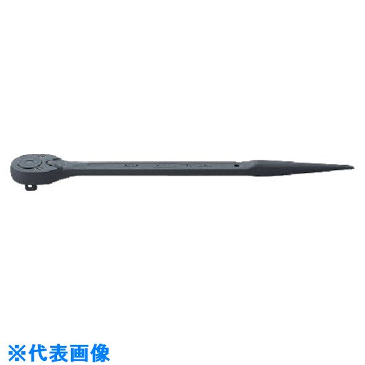 オレンジブック トラスコ中山　TRUSCOKo−ken シノ付ショートラチェット 〔品番:171SB12〕[ 注番:8117510]特長●両口シノ付きラチェットです仕様●歯数(枚)：24●差込角(mm)：凸12.7●全長(mm)：250●厚...