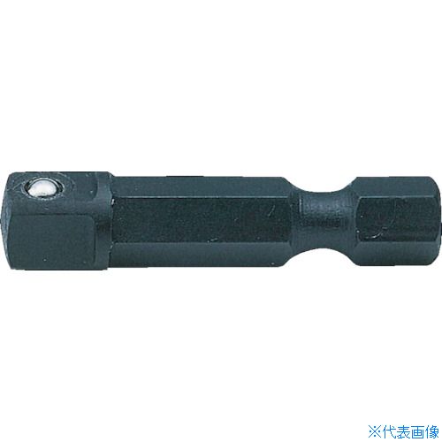 オレンジブック トラスコ中山　TRUSCOKo−ken アダプター 差込角6.35mm 〔品番:11050B〕[ 注番:8117952]特長●ソケットを取り付けることのできるアダプターです。仕様●差込角(mm)：6.35●軸寸法(mm)：6...