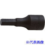 オレンジブック トラスコ中山　TRUSCOKo−ken ヘックスビットソケット 6mm 〔品番:3012M.626〕[ 注番:8118727]特長仕様●差込角(mm)：9.5●対辺寸法(mm)：6●全長(mm)：62仕様2材質/仕上セット内...