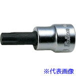オレンジブック トラスコ中山　TRUSCOKo−ken トルクスビットソケット 差込角9.5mm 対辺T25 〔品番:3025.38T25〕[ 注番:8118801]特長●トルクスビットソケットです。●ラチェットハンドルを始めとする各種ハン...