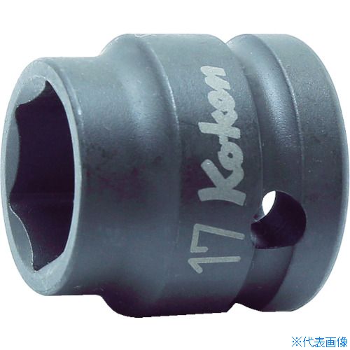 オレンジブック トラスコ中山　TRUSCOKo−ken 12.7mm差込 インパクトショートソケット 19mm 〔品番:14401MS19〕[ 注番:8121671]特長●スタンダードソケットより全長の短いインパクトソケットです。●狭い個所...