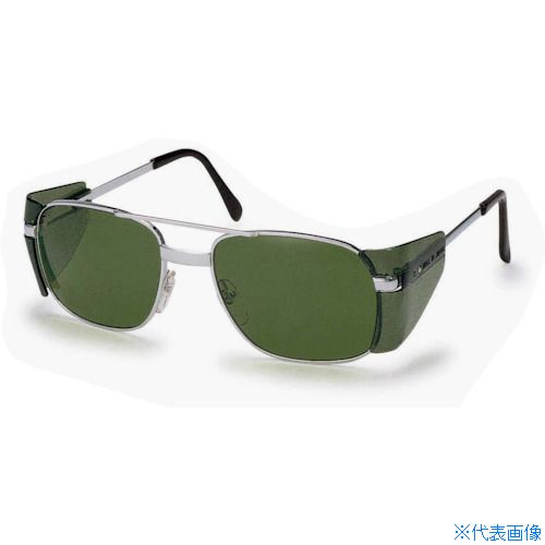 オレンジブック トラスコ中山　TRUSCOYAMAMOTO 二眼形遮光めがね レンズ色グリーン 〔品番:YM24〕[ 注番:8122049]特長●レンズ交換が可能です。●つる調整可能です。耳のかけ具合に合わせて手で曲げて調整可能です。用途●...