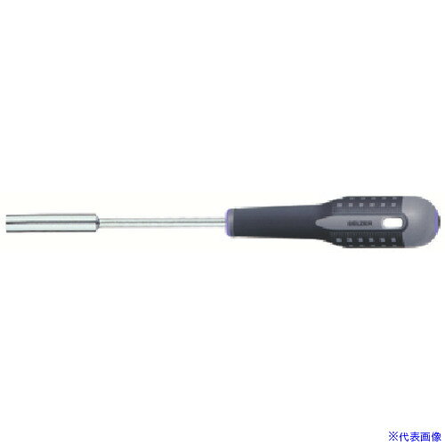 オレンジブック トラスコ中山　TRUSCOBAHCO ナットドライバー ソケット対辺3.5mm 〔品番:BE7835〕[ 注番:8131487]特長●六角ナットの着脱に便利な深穴ソケットを採用しています。●丸断面の特長を生かしたどの方向から...