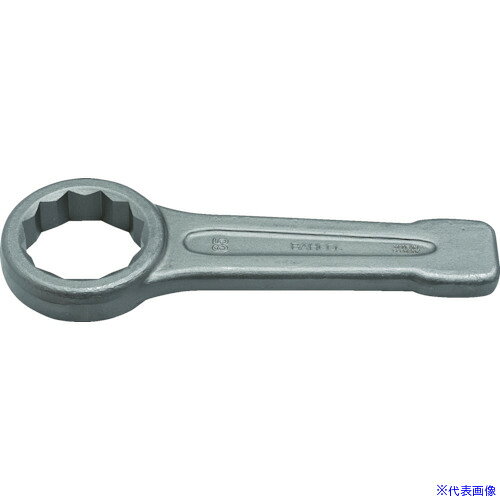 オレンジブック トラスコ中山　TRUSCOBAHCO 打撃メガネエンドレンチ38mm 〔品番:7444SGM38〕[ 注番:8131970]特長●錆びついたボルトやナットを緩めるのに最適です。●柄の後部を打撃できます。用途●錆びたナットやボ...