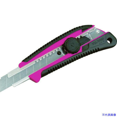 オレンジブック トラスコ中山　TRUSCOタジマ カッターナイフ ネジプロ グリーL マゼンタ クリアケース入 〔品番:LC561MGCL〕[ 注番:8134876]特長●強力ネジ式ロックです。●頑丈な0.8mm厚ブレードホルダーを採用しま...