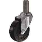 オレンジブック トラスコ中山　TRUSCOハンマー 差込み旋回式ゴム車輪 65mm 〔品番:420EKR65〕[ 注番:8142704]特長●クロームメッキ仕上げで、デザイン性と軽快さを要求される機器に最適な差込みキャスターです。用途●事務...