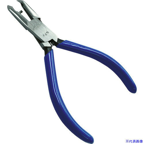 オレンジブック トラスコ中山　TRUSCOVictor エッジニッパ−(ソフトカバ−付) 全長120mm 〔品番:385BS115〕[ 注番:8144718]特長●斜めの刃形状で奥深い場所の切断作業に適しています。用途●組立作業など。仕様●...