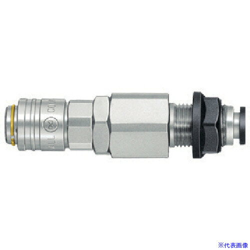 オレンジブック トラスコ中山　TRUSCO日東 スモールカプラ チューブフィッター付適合チューブ外径(mm)8(51368) 〔品番:MS20SCB8BRASSNBR〕[ 注番:8147588]特長●ソケットにバルブ機構を備えたスリーブ外径...
