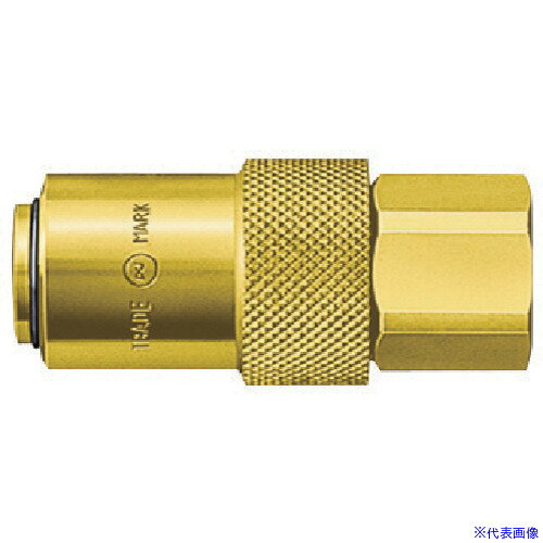 オレンジブック トラスコ中山　TRUSCO日東 金型カプラ ふっ素ゴムFKM(X−100)(04489) 〔品番:K02SFBRASSFKM〕[ 注番:8147686]特長●金型冷却水のホース接続・分離がスピーディーにできます。●水口間隔の...
