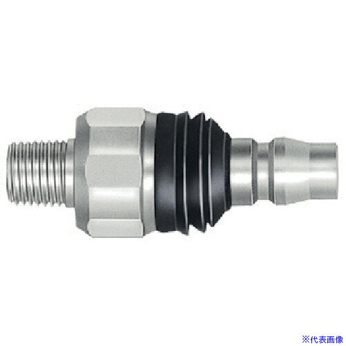 オレンジブック トラスコ中山　TRUSCO日東 ツイストプラグ(71713) 〔品番:TS20PMSTEELNBR〕[ 注番:8148024]特長●空気工具・機器類のホース接続用首振りプラグです。●手元角度が自由自在（屈曲範囲70°）になる...