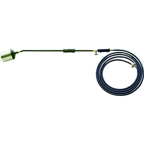 オレンジブック トラスコ中山　TRUSCOサカエ富士 プロパンバーナーセット 火口径Φ100mmホース5m 〔品番:LS105M〕[ 注番:8162424]特長●ホースはゴムブレードタイプです。●ご希望により2m・3m・10mもセットいたし...