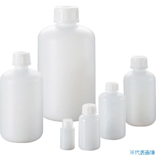 オレンジブック トラスコ中山　TRUSCOサンプラ PE細口瓶 500mL (100本入) 〔品番:02064C〕[ 注番:8162588]特長●汎用性の高いポリエチレン樹脂を使用しており、実験室から化学工場まで幅広く使用されています。●出...