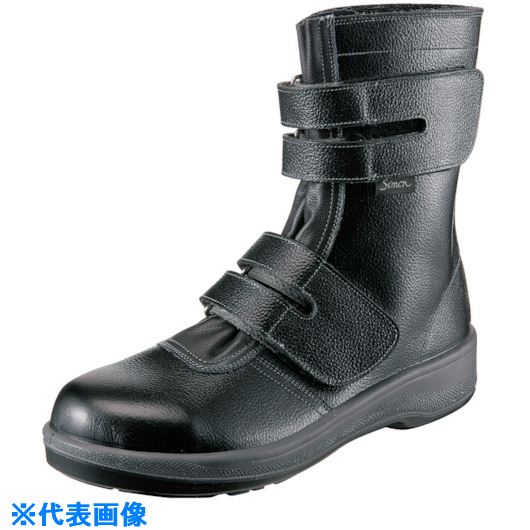 オレンジブック トラスコ中山　TRUSCOシモン 安全靴 長編上靴 7538黒 30.0cm 〔品番:7538BK30.0〕[ 注番:8166108]特長●耐滑性に優れた靴底で歩行時の安全を確保します。●足当りを軽減したワイドACM樹脂先芯...