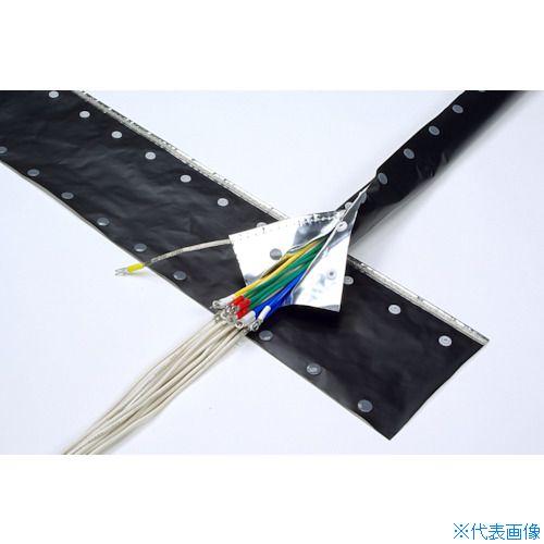 オレンジブック トラスコ中山　TRUSCOKOWA ノイズプロテクトチューブ スナップタイプ 25×25m (1巻入) 〔品番:KATS25〕[ 注番:8166510]特長●RoHS指令適合製品です。●ノイズ対策用としてシールド効果の高いア...