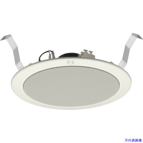 オレンジブック トラスコ中山　TRUSCOTOA BGM用スピーカ 〔品番:PC2361〕[ 注番:8172852]特長●スピーカーユニットと前面ネット、取付金具が一体型の金属製天井埋込型スピーカーです。●音質を重視した設計で、店舗などのB...