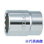 オレンジブック トラスコ中山　TRUSCOミトロイ 1/2 スペアソケット (12P) 19mm 〔品番:4M19〕[ 注番:8174625]特長●差込角12.7mm用です。●口径は12角です。用途●作業におけるボルト・ナットの締め・ゆるめ...