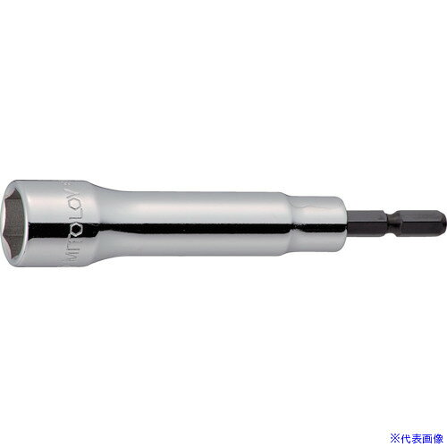 オレンジブック トラスコ中山　TRUSCOミトロイ ビットソケット ハイパー 15mm 〔品番:EH15〕[ 注番:8175304]特長●応力分散形状により、耐久性(寿命)アップしています。●衝撃破断に強い六角形状ソケットです。●各種充電式...