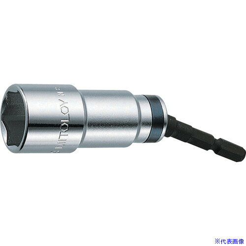 オレンジブック トラスコ中山　TRUSCOミトロイ ユニバーサルビットソケット 19mm(ハンガー) 〔品番:EUF19H〕[ 注番:8175565]特長●首振り角度30°の広範囲使用可能で、狭い場所、障害物のある角際部のボルトの着脱に最適...