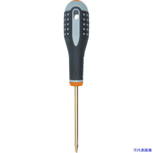 オレンジブック トラスコ中山　TRUSCOBAHCO 防爆ノンスパーキングエルゴ マイナスドライバー −13 軸長36mm 〔品番:NSB30013450〕[ 注番:8183092]特長●国際規格DINとISOに準じて製造されています。●B...