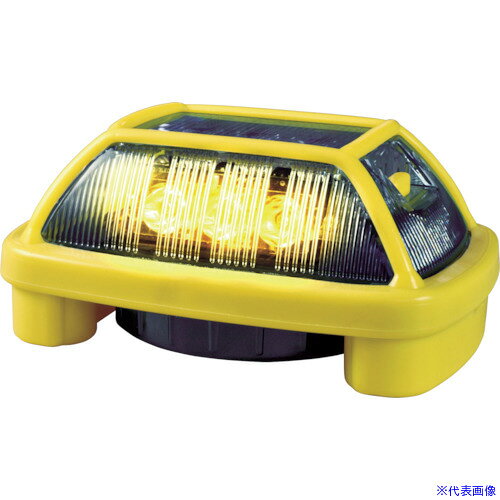 オレンジブック トラスコ中山　TRUSCONIKKEI ニコハザード VK16H型 LED警告灯 黄 〔品番:VK16H004H3Y〕[ 注番:8183277]特長●パワーLED使用の3面発光となっています。●落下に対し破損しにくい耐衝撃設...