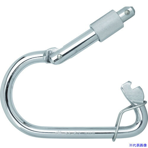 オレンジブック トラスコ中山　TRUSCO123 カラビナ KA−50 単管用 〔品番:KA50〕[ 注番:8187773]特長●アルミ合金製に比べ靭性と耐摩耗性に優れています。●単管がゲートを通ります。用途●連結金具に。●レスキュー、産業...