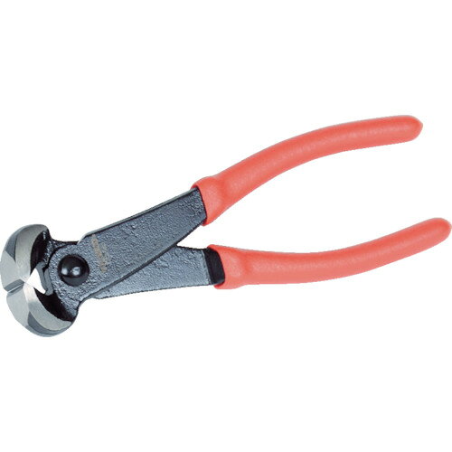 オレンジブック トラスコ中山　TRUSCOTRUSCO エンドニッパ 160mm 〔品番:TECN160〕[ 注番:8188065]特長●突起している釘や線材の切断用に適しています。用途●結線作業、建築現場等での鉄線・ピアノ線・釘等の切断用...