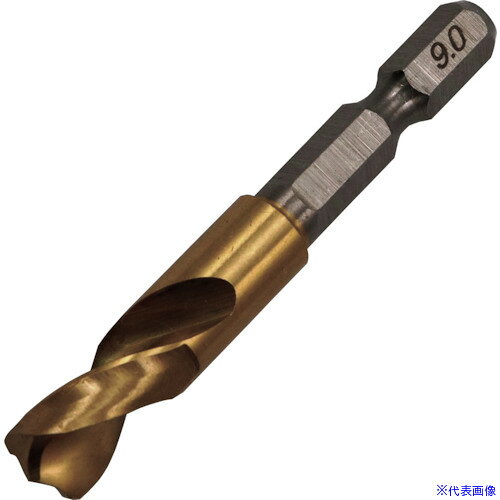 オレンジブック トラスコ中山　TRUSCORELIEF 六角軸ショートドリル 9.0mm 〔品番:26860〕[ 注番:8188444]特長●特殊な刃先で切削能率をUPし、スムースな穴あけ作業が可能です。●ショートサイズでブレにくく、正確で...