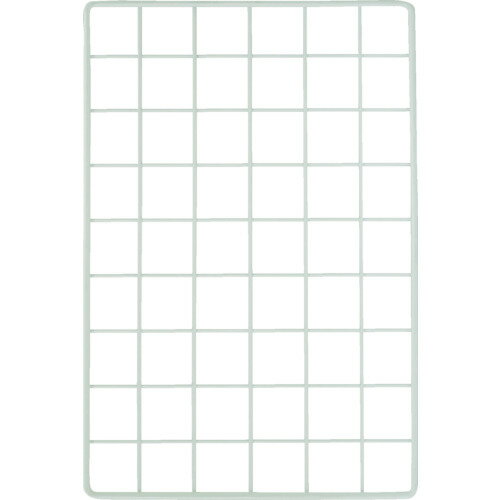 オレンジブック トラスコ中山　TRUSCOWAKI メッシュパネル 450X1800mm 白 〔品番:EMP013〕[ 注番:8190046]特長●物を引っ掛けて置けるメッシュパネルです。●壁に穴をあけずに空間収納ができます。●マス目は50...