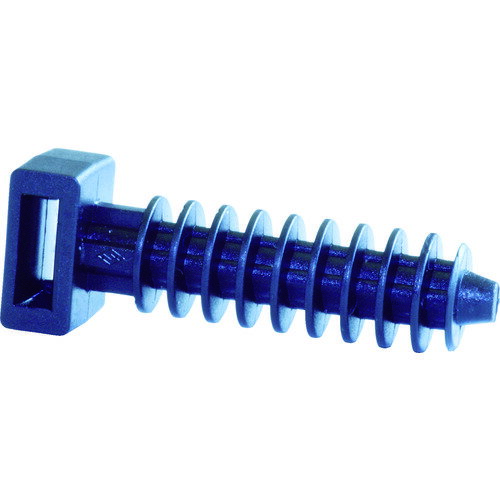 オレンジブック トラスコ中山　TRUSCOSapiSelco ケーブルタイ固定具 プラグ一体型 9mm 黒 (100個入) 〔品番:ALE.3.402〕[ 注番:8190231]特長●ケーブルタイを固定し、電線、ケーブルをまとめることができ...