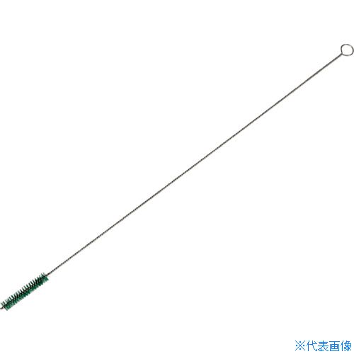オレンジブック トラスコ中山　TRUSCOTRUSCO 小径パイプブラシ ロングタイプ 8mm HACCP対応 グリーン 〔品番:TLPB8GN〕[ 注番:8191597]特長●配管パイプや鋳鉄管などの内部洗浄用に使用します。●カラーによる...