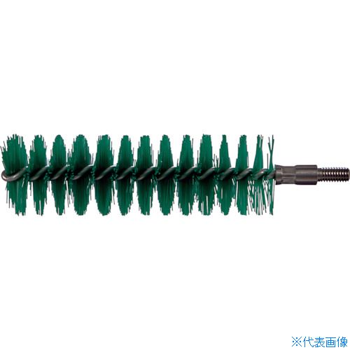 オレンジブック トラスコ中山　TRUSCOTRUSCO ジョイントブラシ 40mm HACCP対応 グリーン 〔品番:TJPB40GN〕[ 注番:8191632]特長●ジョイントブラシハンドルと組み合わせて使用するジョイント式パイプクリーナ...