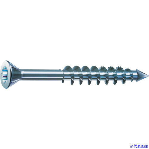オレンジブック トラスコ中山　TRUSCOSPAX 【売切廃番】 屋内用 皿ネジ 4.0×50 (200本入) 〔品番:0441010400503〕[ 注番:8192152]特長●特殊な先端形状により軽い力で打ち込むことができます。●木の繊...