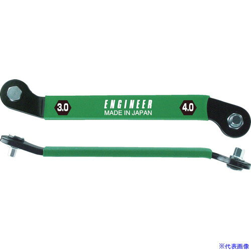 オレンジブック トラスコ中山　TRUSCOENGINEER 薄型ベントレンチ(HEX3.0×4.0mm) 〔品番:DHX02〕[ 注番:8193753]特長●障害物を避けて使用できるベントタイプです。●握りやすいチューブ付きです。●アングル...