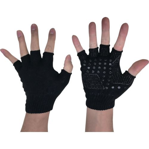 オレンジブック トラスコ中山　TRUSCO勝星 パフォーマーカラー 黒 〔品番:6023〕[ 注番:8200046]特長●塩化ビニル樹脂による高いグリップ力。●通気性・吸汗性、水にも強く耐熱性に優れた綿素材を採用。●作業性を高めた指先カット...