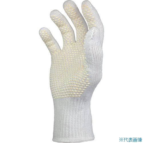 オレンジブック トラスコ中山　TRUSCO勝星 ゴムソフト L 〔品番:NO30550〕[ 注番:8200091]特長●吸汗性に優れる純綿手袋を使用しています。●通気性・吸汗性、水にも強く耐熱性に優れた綿素材を採用しています。●粒状のすべり...