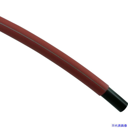 オレンジブック トラスコ中山　TRUSCOチヨダ エルフレックスLEーSタイプ 12mm/20m 赤 〔品番:LES1220R〕[ 注番:8202346]特長●エルフレックスの外皮を0.5mmにして取り回し及び低価格を実現しました。●スポッ...