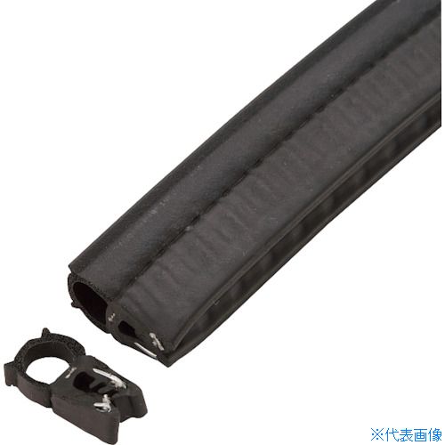 オレンジブック トラスコ中山　TRUSCOSUGATSUNE (210200702)209−2201スチールワイヤー入りゴムパッキン 〔品番:2092201〕[ 注番:8206714]特長●板金に差し込むだけの簡単な取り付けで、接着剤は不要...