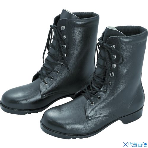 オレンジブック トラスコ中山　TRUSCOミドリ安全 ゴム底安全靴 長編上 V213N 24.0CM 〔品番:V213N24.0〕[ 注番:8217945]特長●従来品から甲革・中敷などを改良し、履き心地が向上しました。●靴底は油や薬品に強...