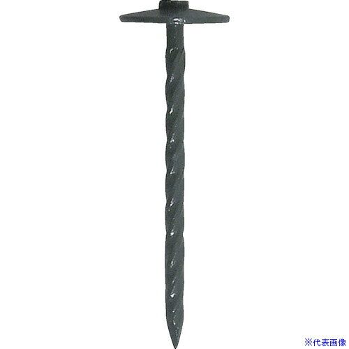 オレンジブック トラスコ中山　TRUSCODAIDOHANT カラ−傘釘 スクリュ− #13X41 グレー (175本入) 〔品番:10102413〕[ 注番:8218504]特長●傘と胴部全体に着色しています。(光沢シルバーのみメッキ)●...