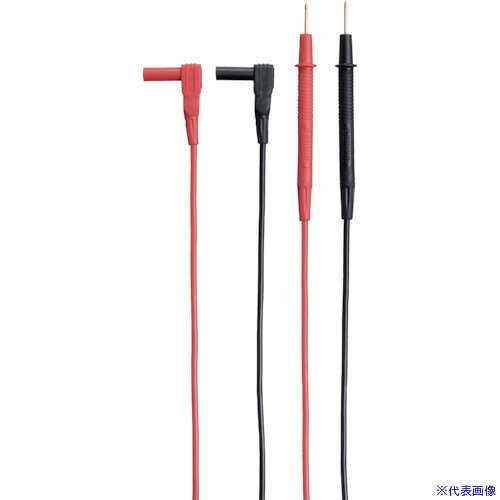 オレンジブック トラスコ中山　TRUSCOSANWA 補修用テストリード 1.1m 適合機種PC7シリーズ/CD772/PC773 〔品番:TL25A〕[ 注番:8250527]特長●デジタルマルチメータ用のテストリードです。●20A対応で...