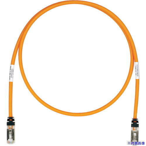 オレンジブック トラスコ中山　TRUSCOPANDUIT CAT6A/CAT6 シールドパッチコード 0.5m オレンジ STP6X0.5MOR 〔品番:STP6X0.5MOR〕[ 注番:8257370]特長●カテゴリ6A/6シールドパッチ...