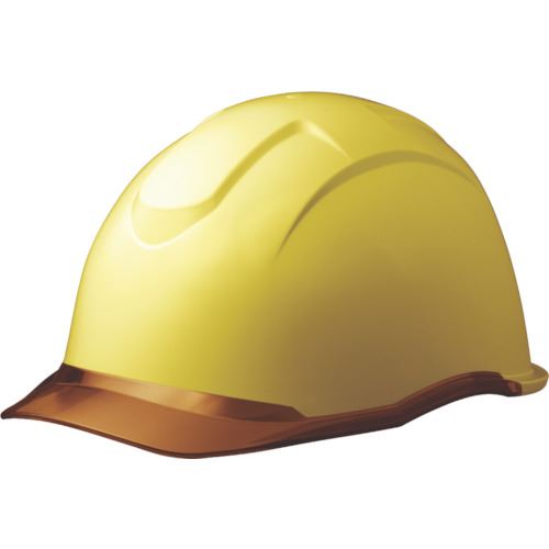 オレンジブック トラスコ中山　TRUSCOミドリ安全 PC製ヘルメット(透明バイザータイプ) イエロー/オレンジ 〔品番:SC13PCLRAKPYOR〕[ 注番:8258622]特長●クリアバイザーが上方視界を確保し、視界不良によるストレス...